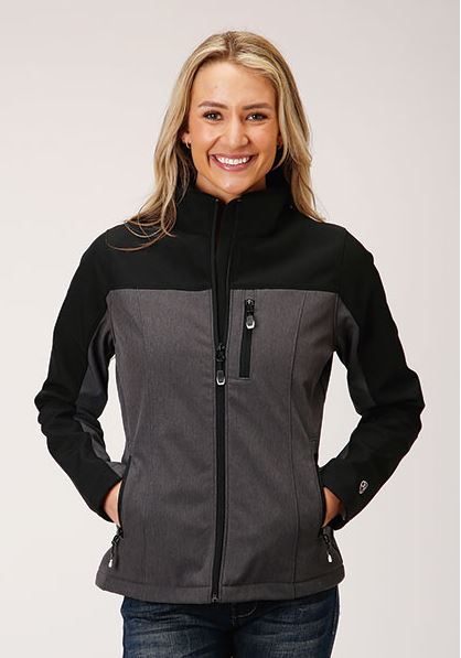 Roper Jacket Black/Grey