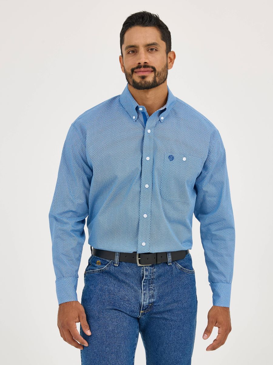 Wrangler George Strait Blue Dots